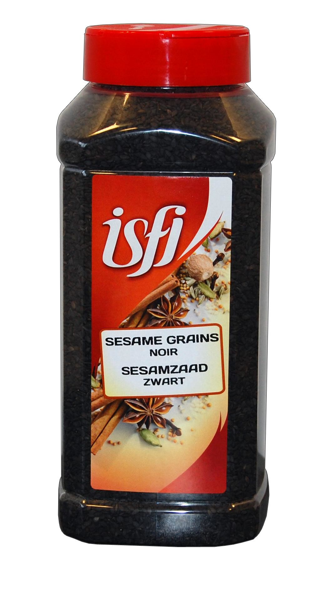 ISFI BLACK SESAME SEEDS 600GR – ISPC Seychelles
